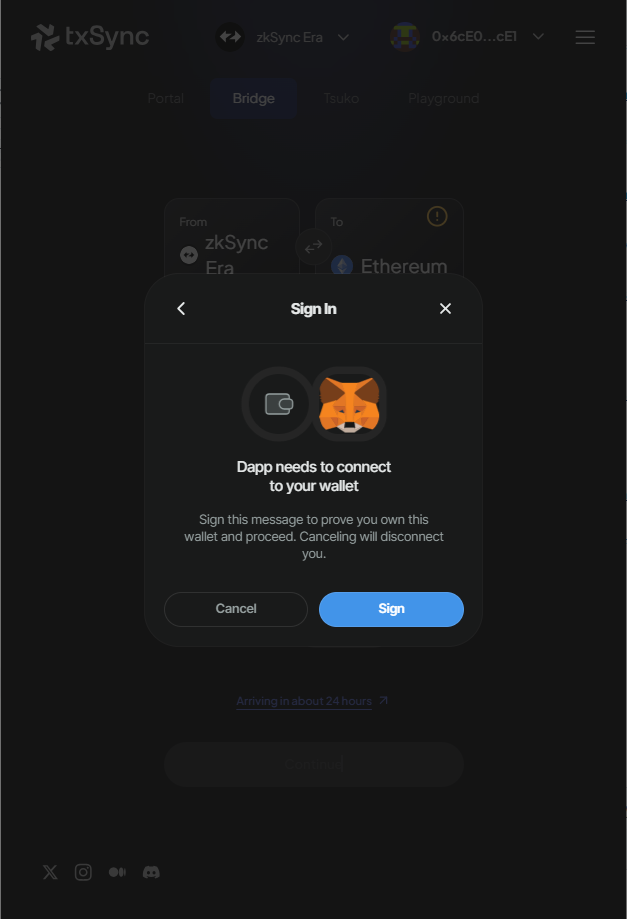 ZkSync Payments - Storj Docs