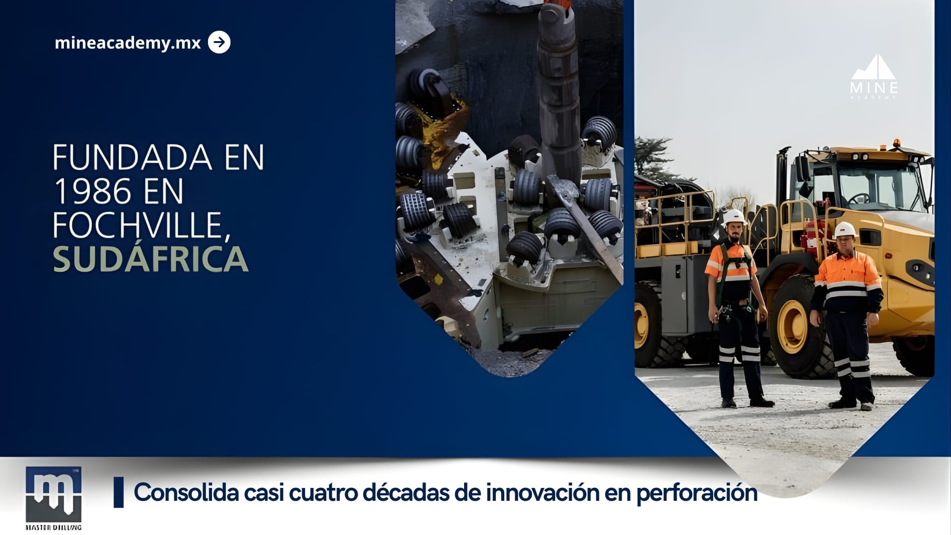 Master Drilling consolida casi cuatro décadas de innovación en perforación