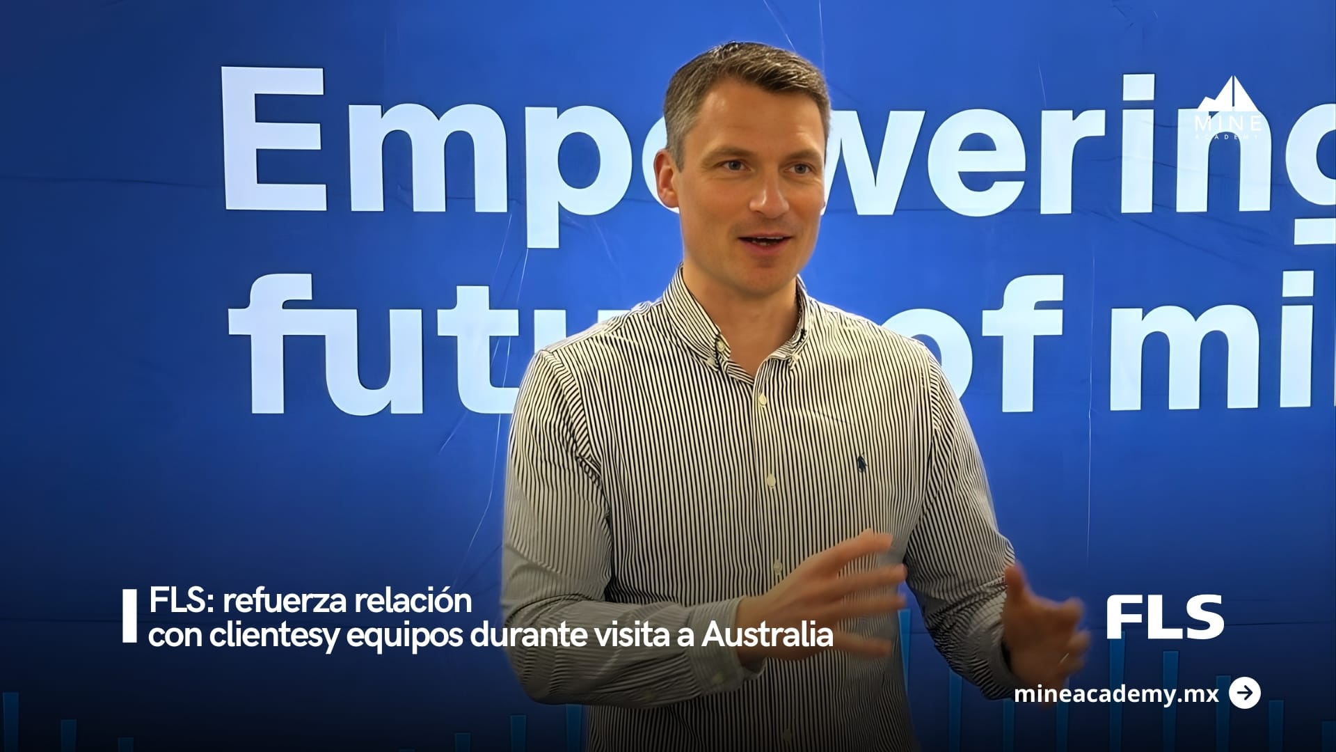 CEO de FLS realiza gira operativa por Australia en inicio de gestión