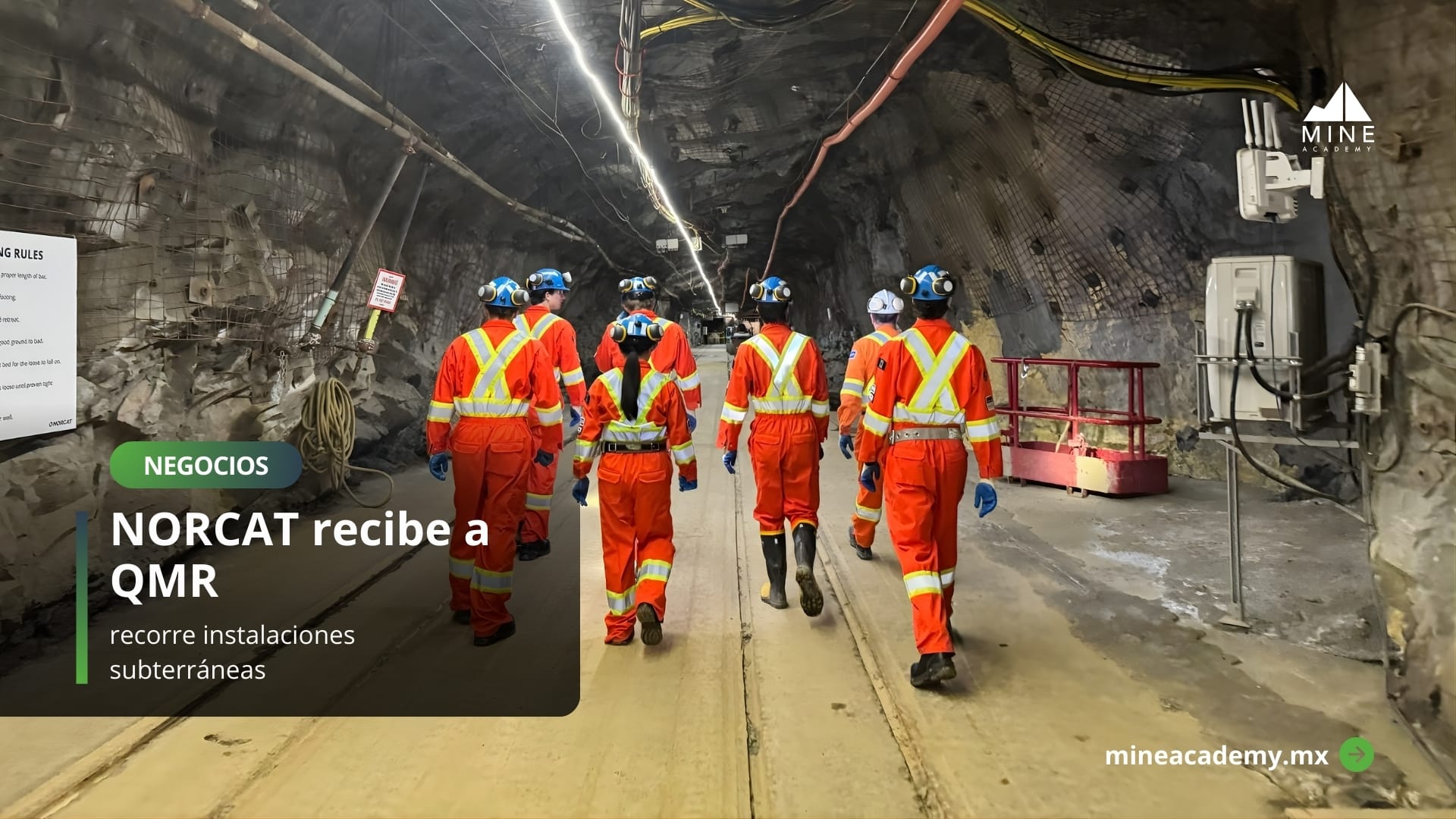NORCAT abre sus instalaciones a QMR durante IMERC