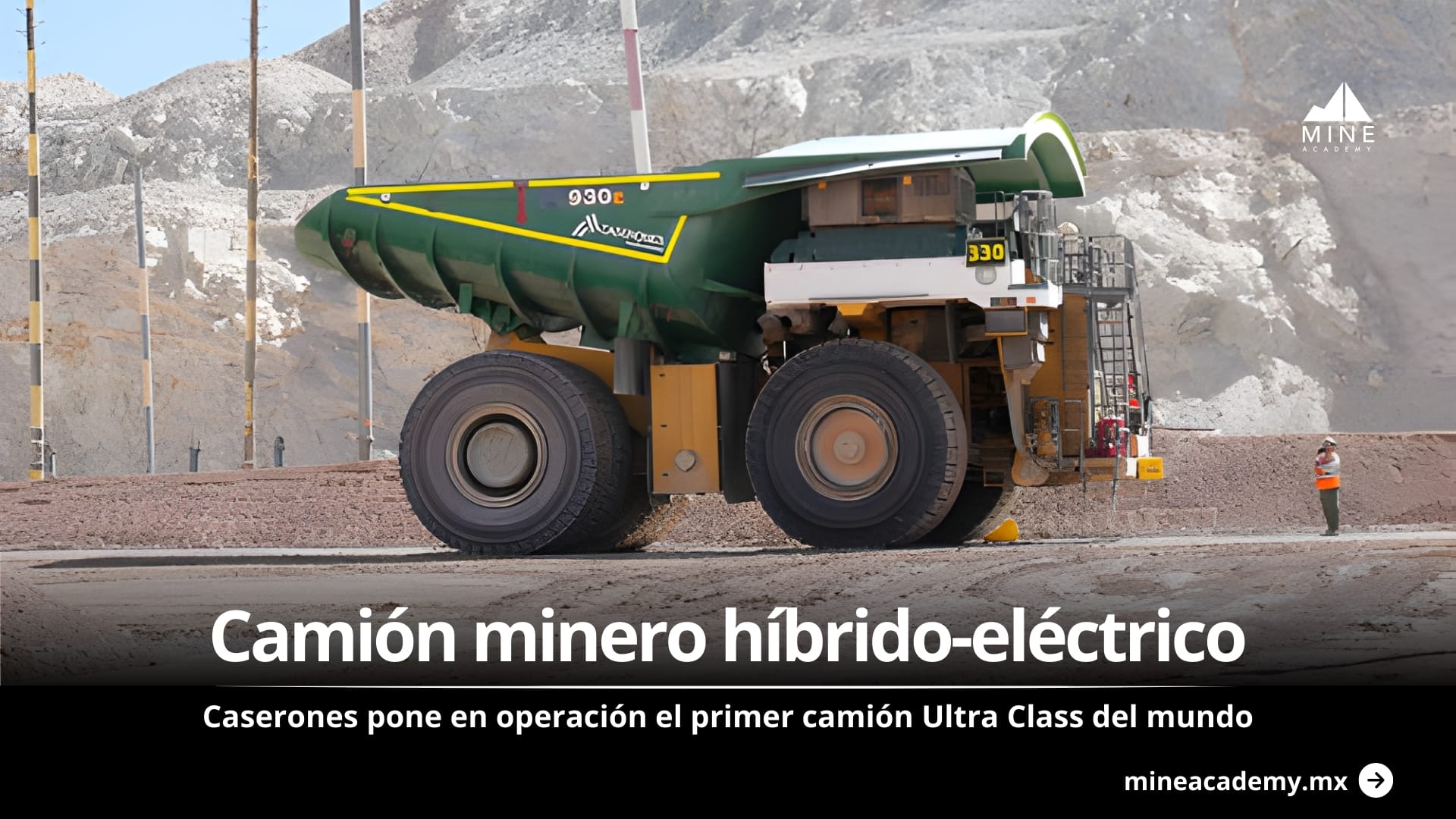 Caserones pone en operación el primer camión minero híbrido-eléctrico ...