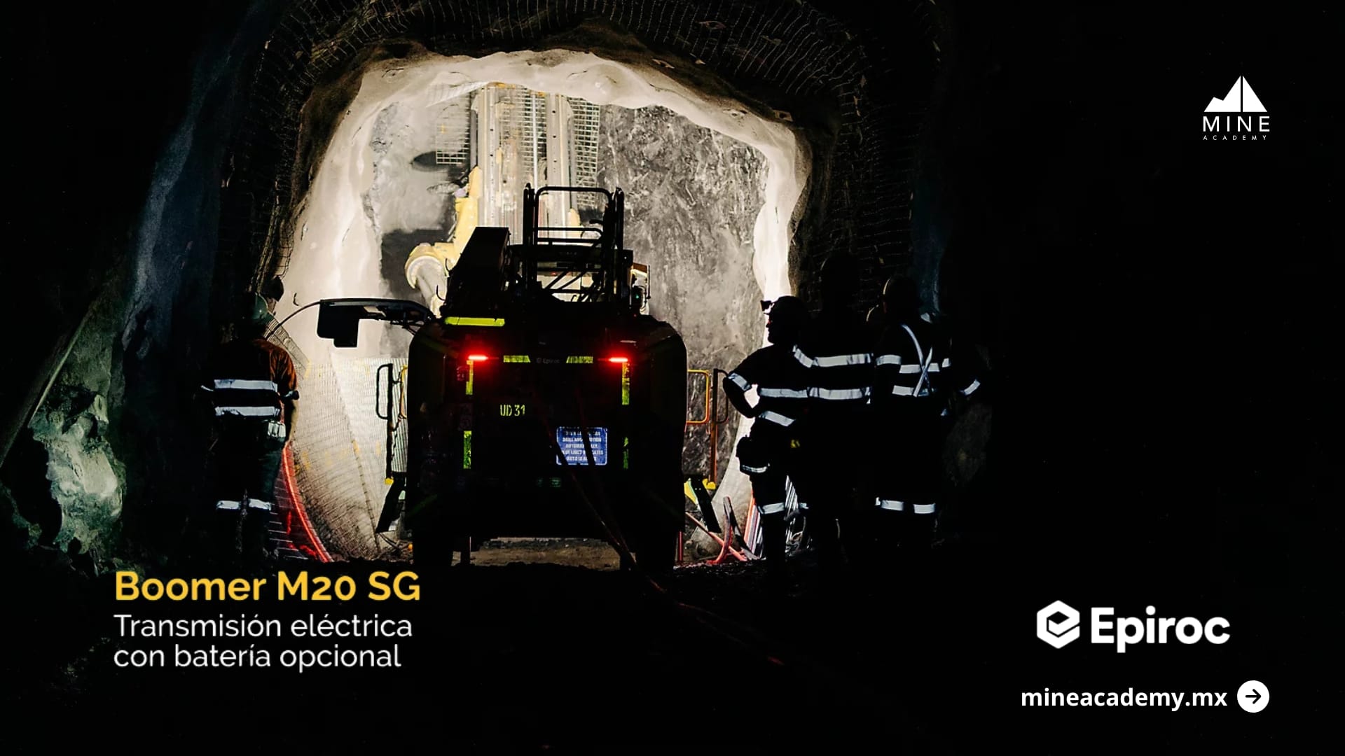 Epiroc Boomer M20 S, jumbo de perforación con diseño sin mangueras y ...
